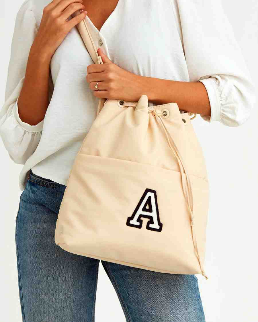 THE ANITIALS BAG OFF WHITE | INICIAL MINI | ANITIALS